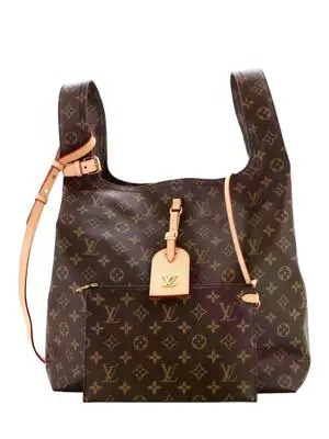 LOUIS VUITTON Atlantis Handbag Monogram Canvas Gm Tote Bag - Brown
