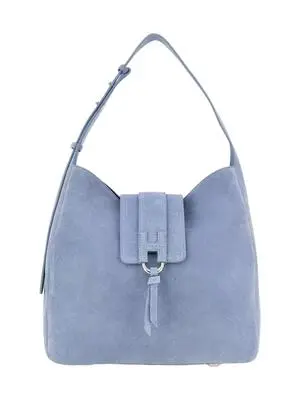 Hogan Logo-buckle Shoulder Bag - Blue