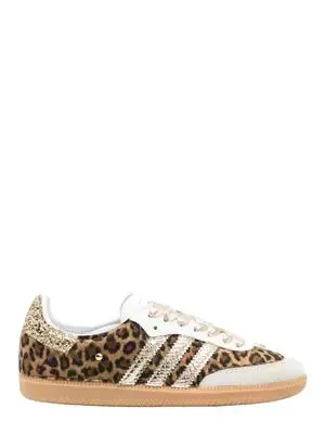 Adidas Animal-print Sneakers - Neutrals