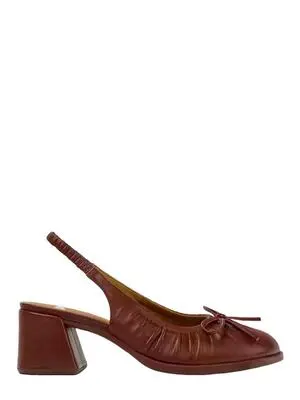 Camper Kora Bow-detail Pumps - Red