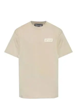 Versace Logo-detail T-shirt - Neutrals