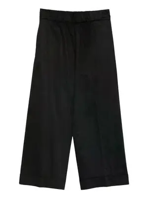 D.EXTERIOR Cropped Wide Leg Trousers
