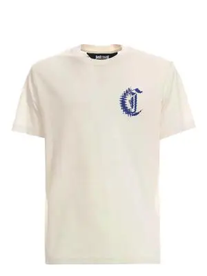 Just Cavalli Print Crew-neck T-shirt - Neutrals