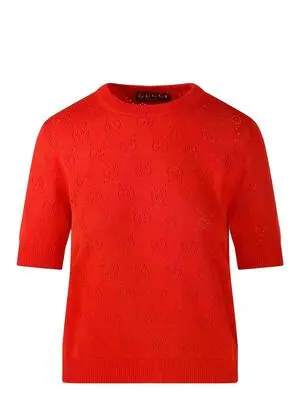 Gucci Short-sleeve Knitwear - Red