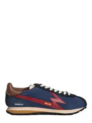 MOA MASTER OF ARTS Lightning Bolt Detail Sneakers - Blue