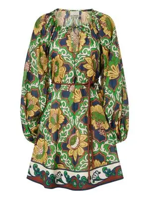 ALEMAIS Liana Printed Minidress - Multicoloured
