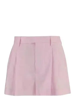 ARMARIUM Bermuda Pleated Shorts - Pink