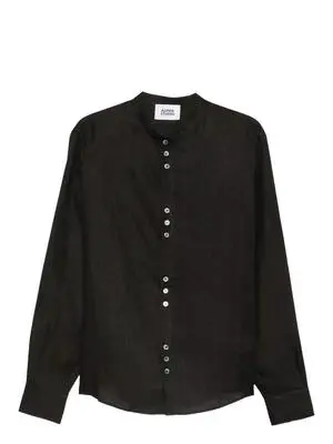 Alpha Studio Buttoned Shirt - Black
