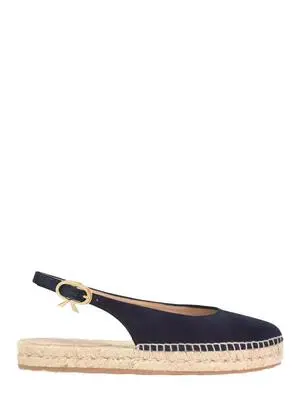 GIANVITO ROSSI Paz Buckle Espadrille - Blue