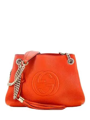 Gucci Soho Mini Shoulder Bag - Red