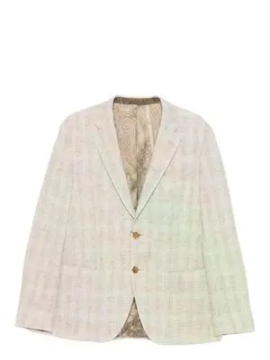 Etro Button-up Blazer - Neutrals