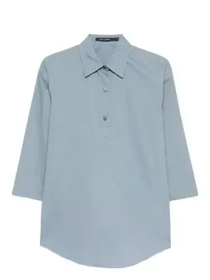 Sofie D'hoore Bait Button-up Polo Top - Blue