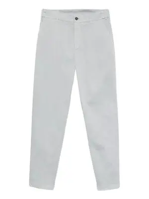 Eleventy Buttoned Tapered Trousers - Grey