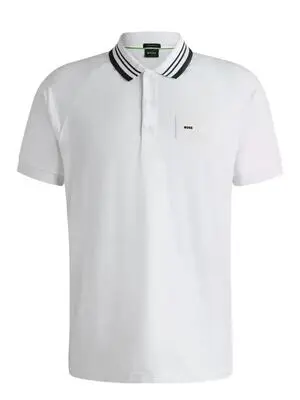 BOSS Paddy Polo Shirt - White