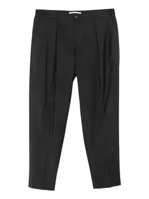 BRIGLIA 1949 Pleated Virgin Wool Trousers - Grey