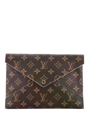LOUIS VUITTON Kirigami Pochette Monogram Canvas Gm Pouch - Brown