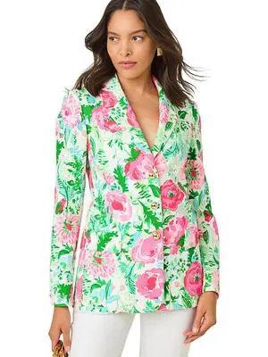 LILLY PULITZER Amryn Blazer - Multi Poppy Party