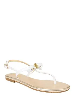 LILLY PULITZER Teighen Bow Sandal - Resort White