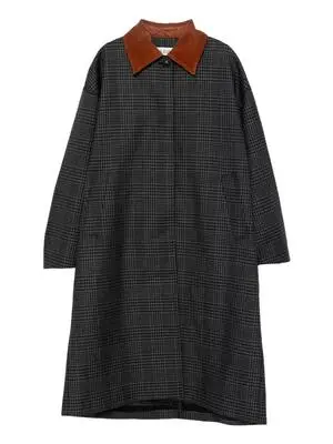 RÓHE Plaid Coat - Grey