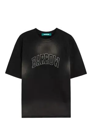 BARROW Logo Short-sleeve T-shirt - Black