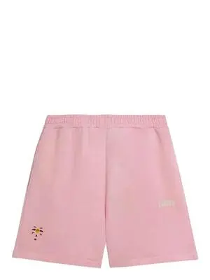 BARROW Drawstring Logo Shorts - Pink