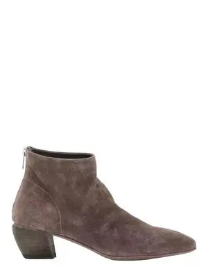 Officine Creative Sally Suede Ankle Boots - Brown