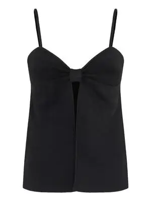 CULT GAIA Lennon Heart-Neckline Top