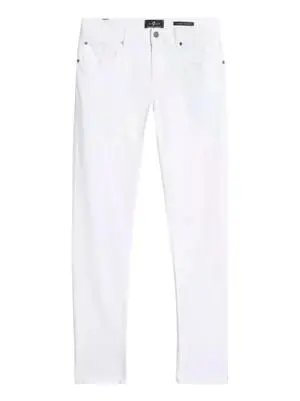 7 For All Mankind Five-pocket Jeans - White