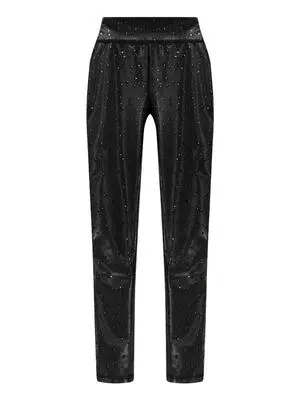 Versace Water Drop-print Leggings - Black