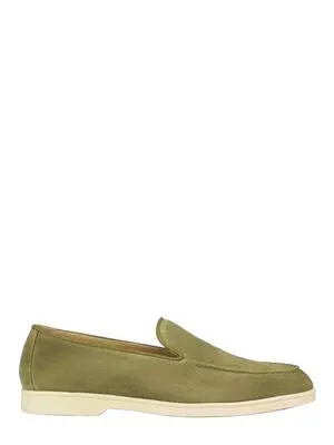 DOUCAL'S Suede Loafers - Green