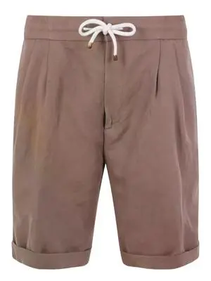Brunello Cucinelli Drawstring Shorts - Brown