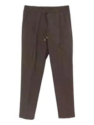 BRIGLIA 1949 Drawstring Trousers - Brown