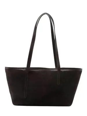 ATP ATELIER Gaiba Suede Tote Bag - Brown