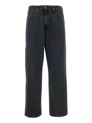 LEVI'S Pinstripe Wide-leg Jeans - Black