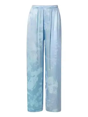 Balenciaga Elasticated-waistband Trousers - Blue