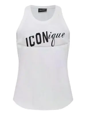Dsquared2 Cut-out Vest - White