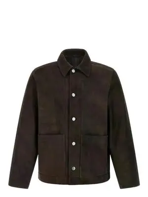 GIORGIO BRATO Fiore Suede Jacket
