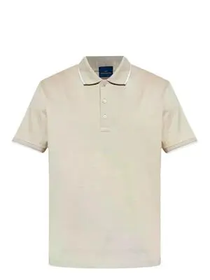 Paul & Shark Button-collared Polo Shirt - Neutrals