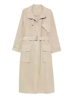 ASPESI Patch Pocket Belted Coat
