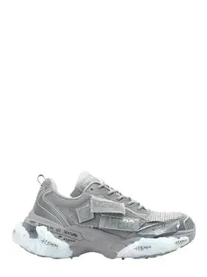 Dsquared2 Faster Mesh-panelled Sneakers - Grey