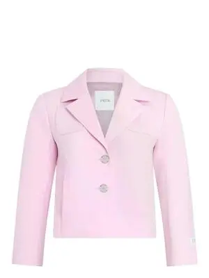 Patou Tailored Short Jacket - Pink