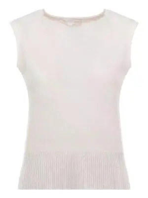 Antonelli Firenze Sleeveless Knit Top - Neutrals