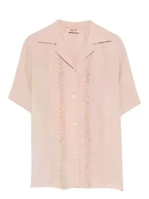 N°21 Ruffled Shirt - Pink