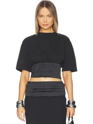 AREA Tuxedo T-shirt - Black