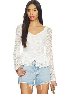 Free People X Revolve Stella Long Sleeve Top - Ivory
