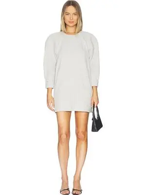 Norma Kamali Bomber 1980s Mini Dress - Light Grey