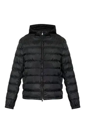 Paul & Shark Hooded Padded Jacket - Black