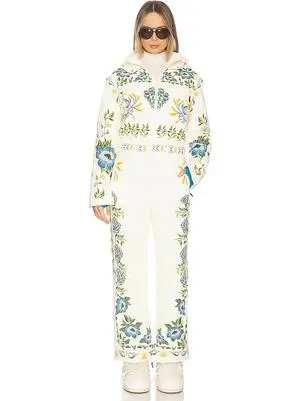WHITESPACE X Farm Rio One Piece Ski Suit In . Also - Cream