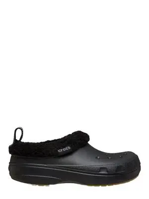 CROCS Classic Lined Shorty Clogs - Black