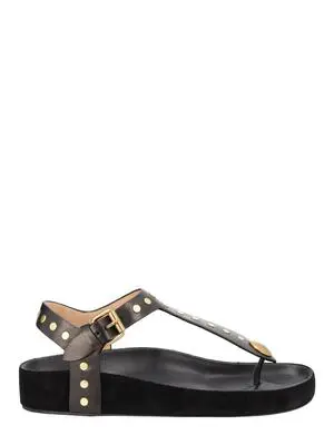 Isabel Marant Enore Sandals - Black